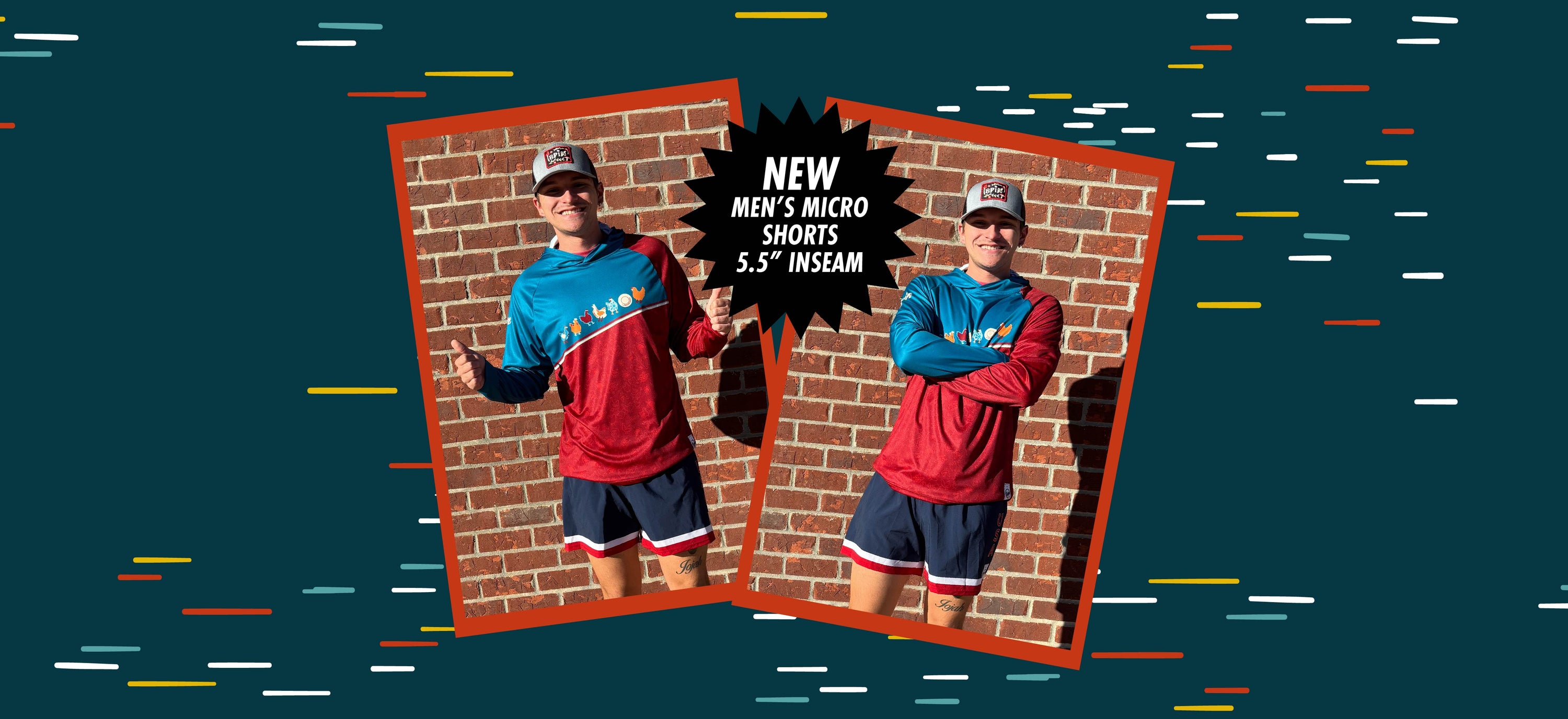 Introducing Shorter Men's Micro Shorts with 5.5" Inseam – Spin Ultimate