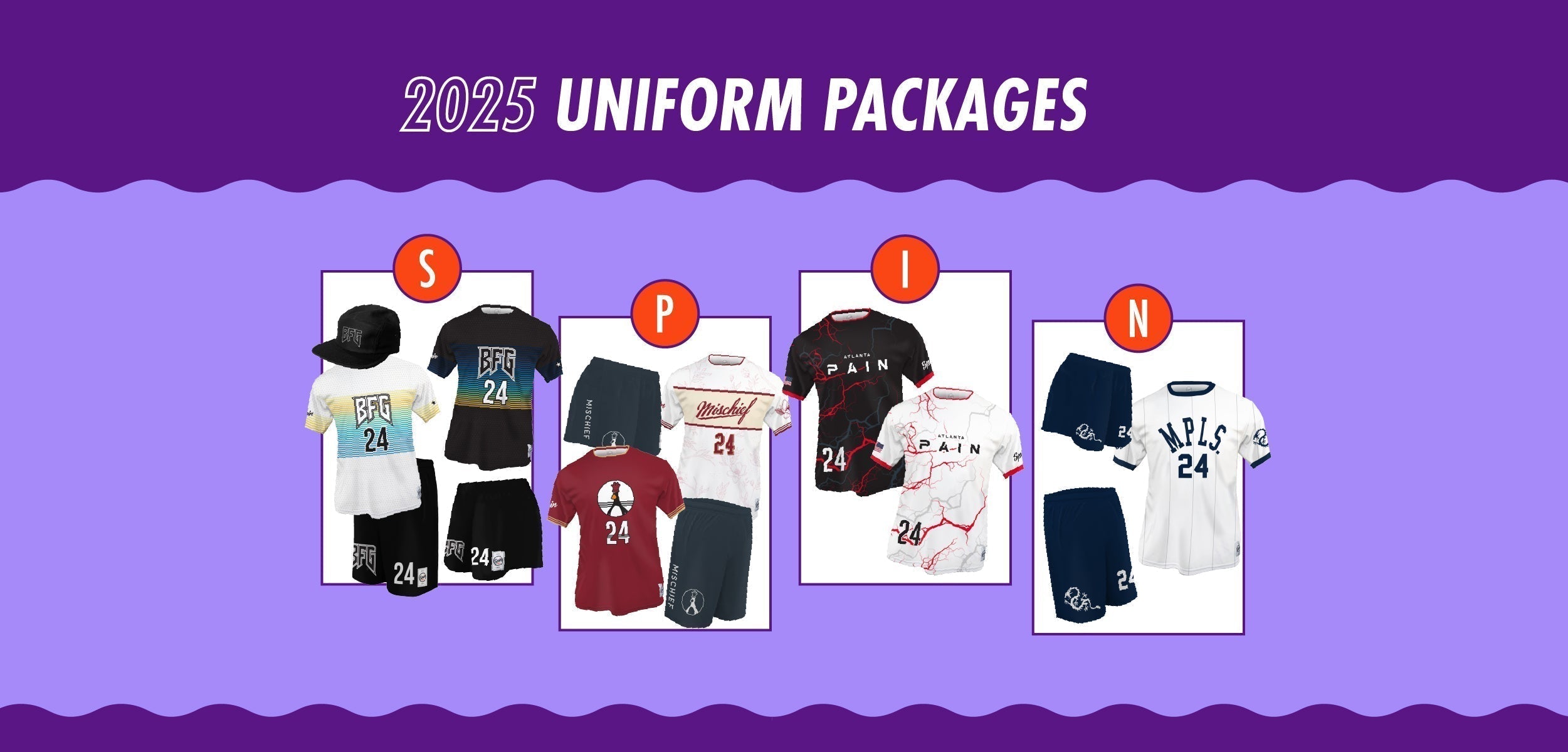 2025 Uniform Packages – Spin Ultimate