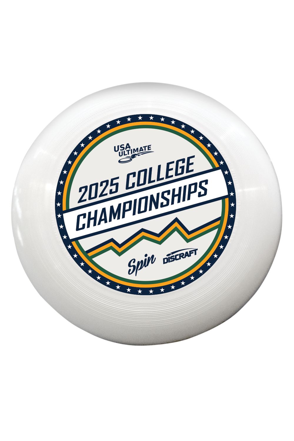 College 2025 Disc (Logo) – Spin Ultimate