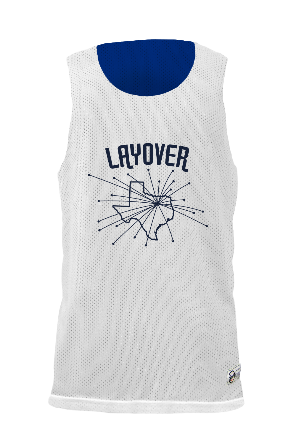 DFW Layover Reversible Tank (Royal) – Spin Ultimate