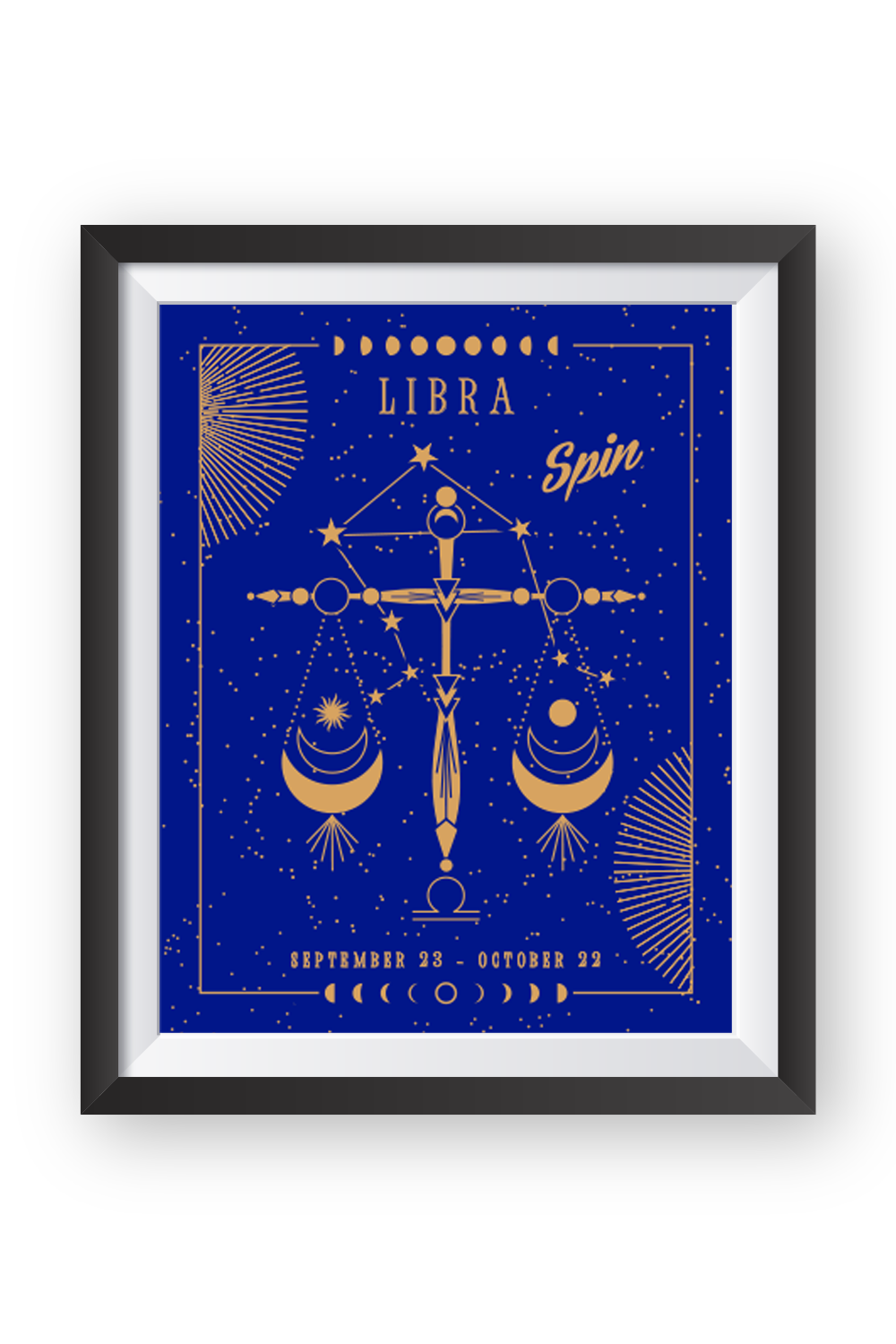 Libra Zodiac Art