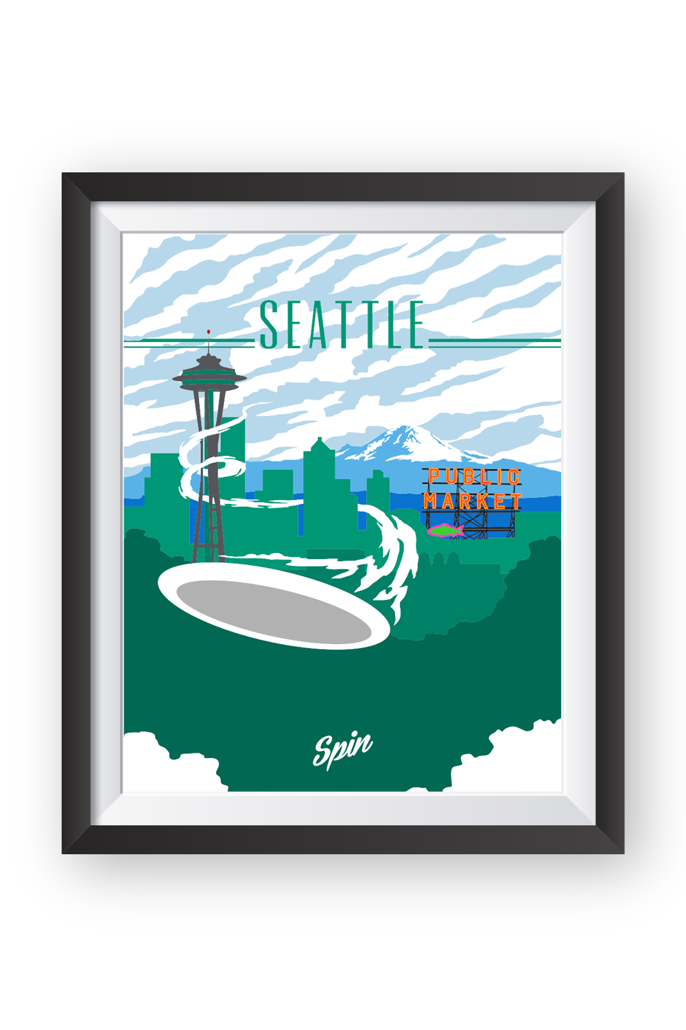 Seattle Print